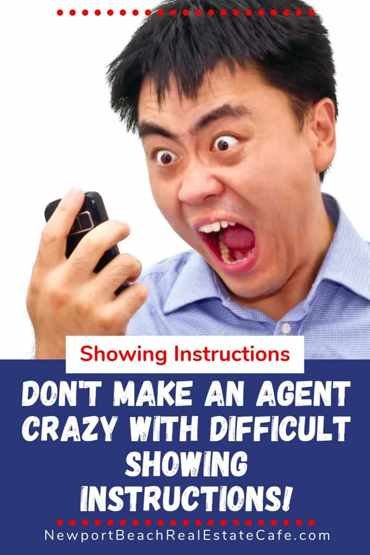 What are Showing Instructions for Your Home?